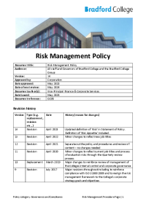 Policies and Statements