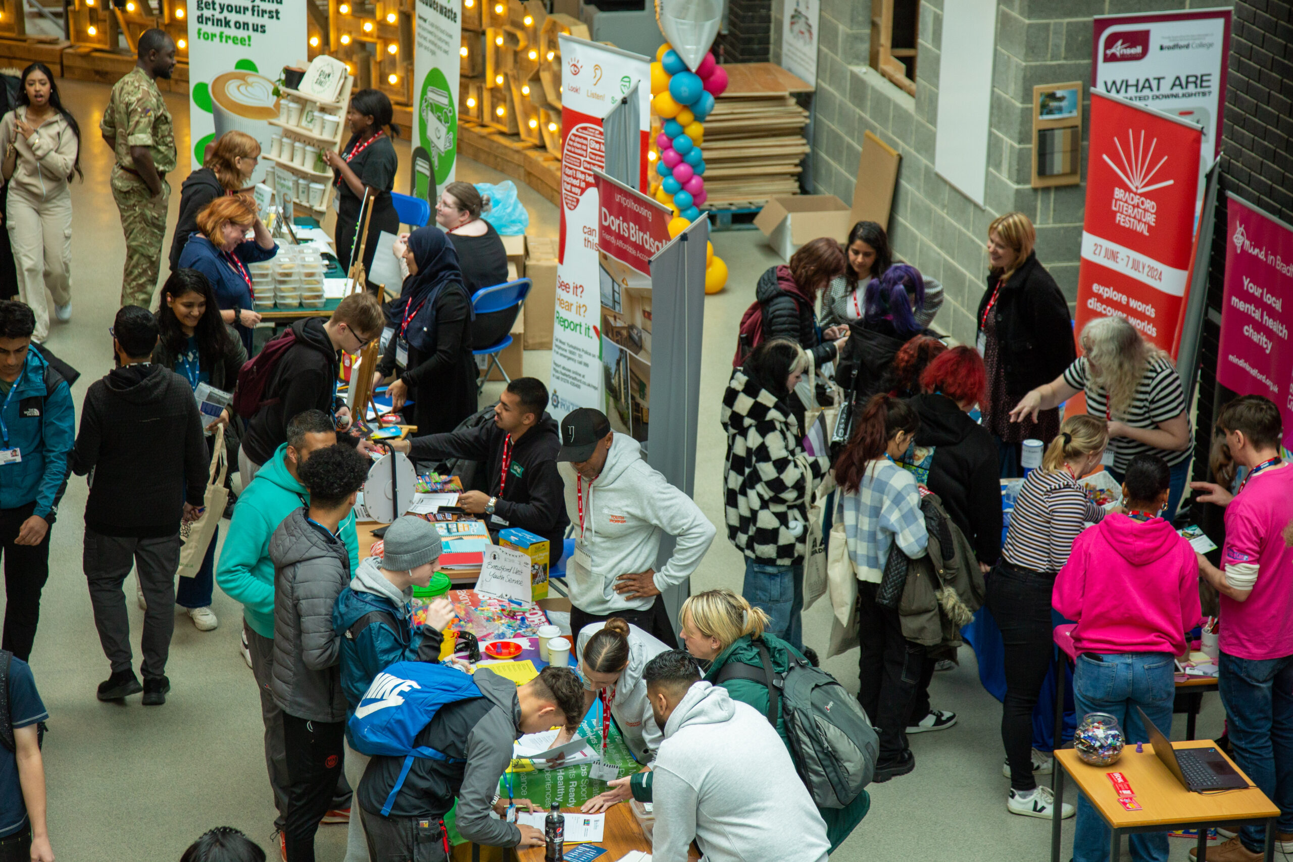 Bradford College Freshers' Fair 2024 - Bradford College