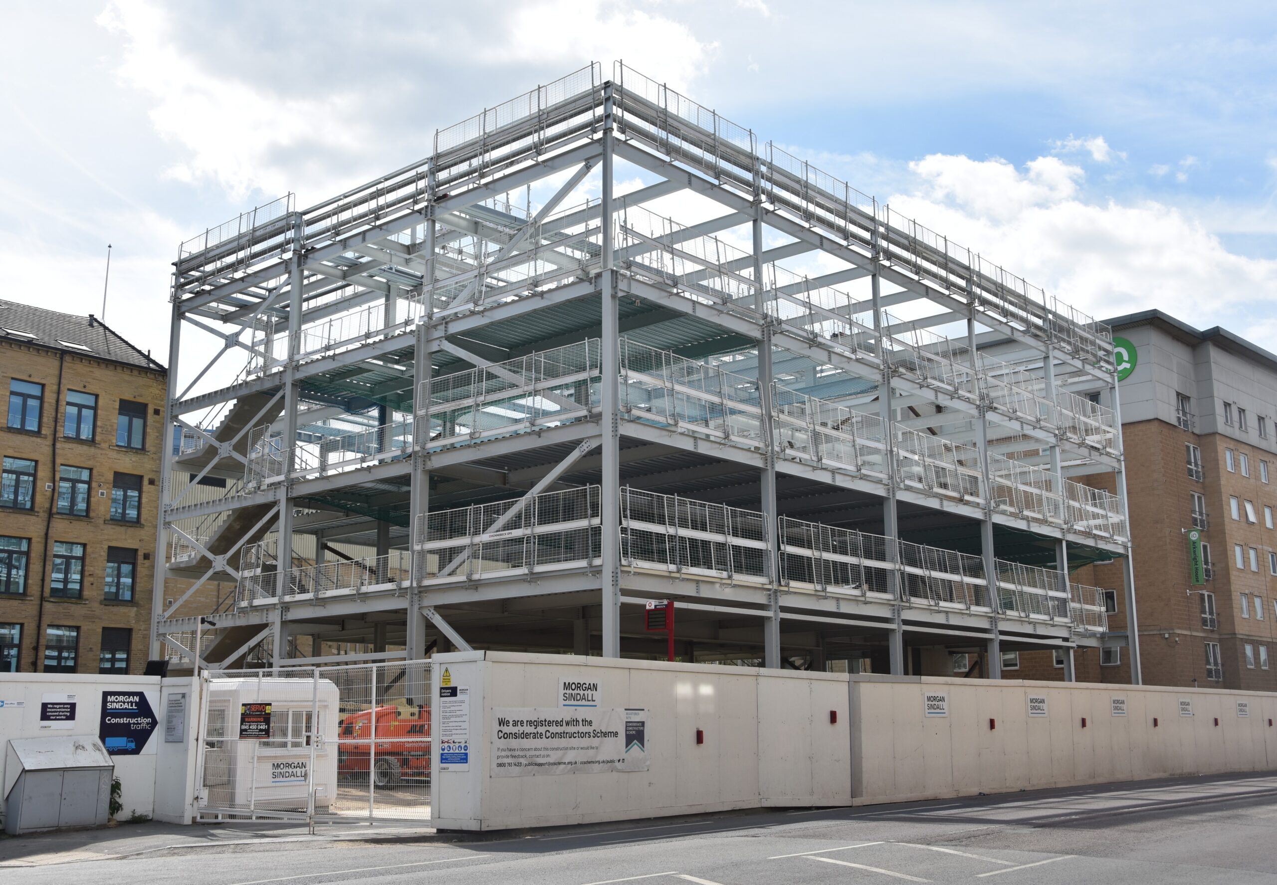 New £17m Building Hits Milestone as Steel Frame Completed - Bradford ...