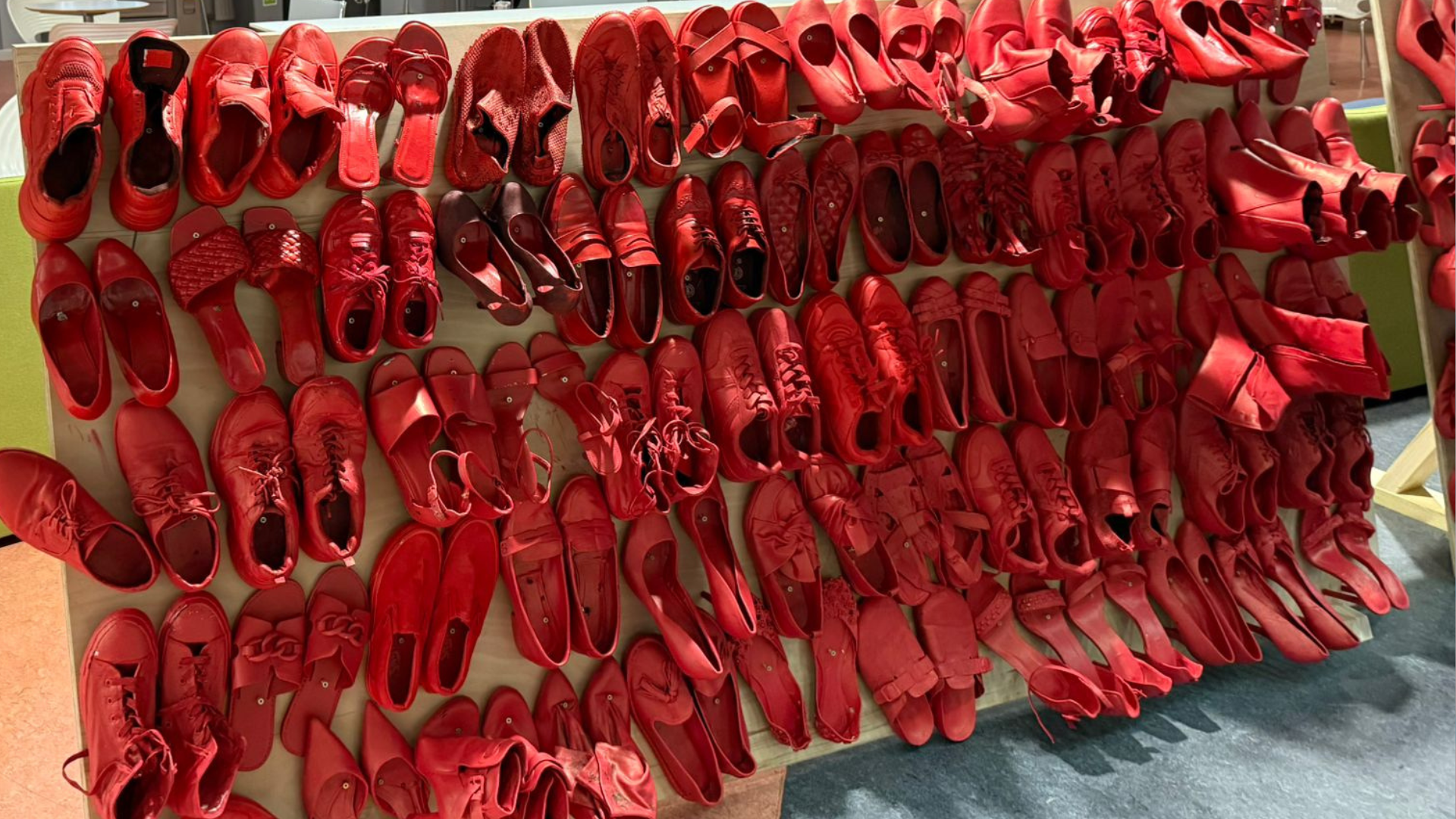 Painting a Powerful Message: ESOL Learners Join Global Red Shoe ...